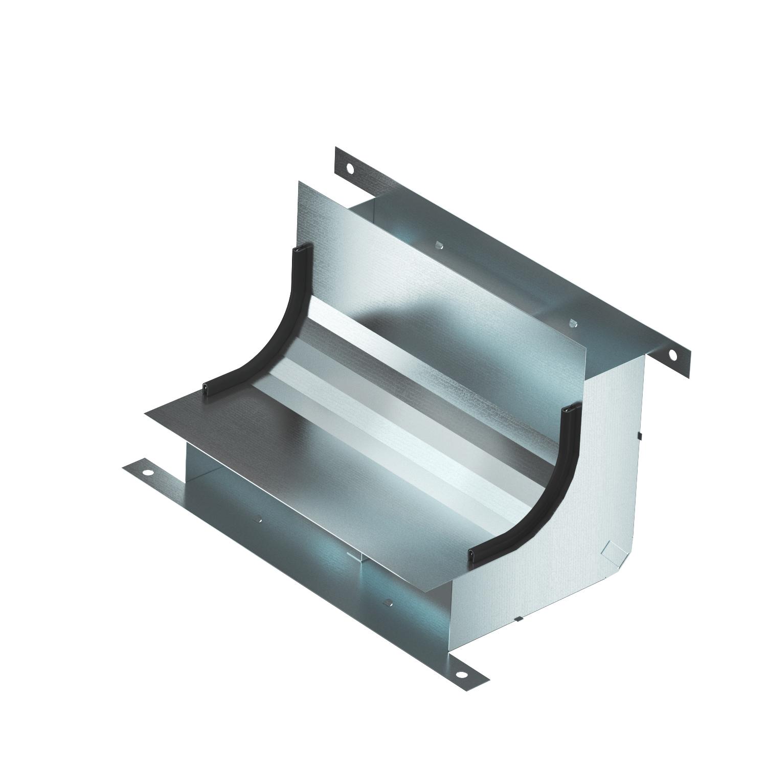 Vertical bend, two-compartment, height 58 mm | OBO